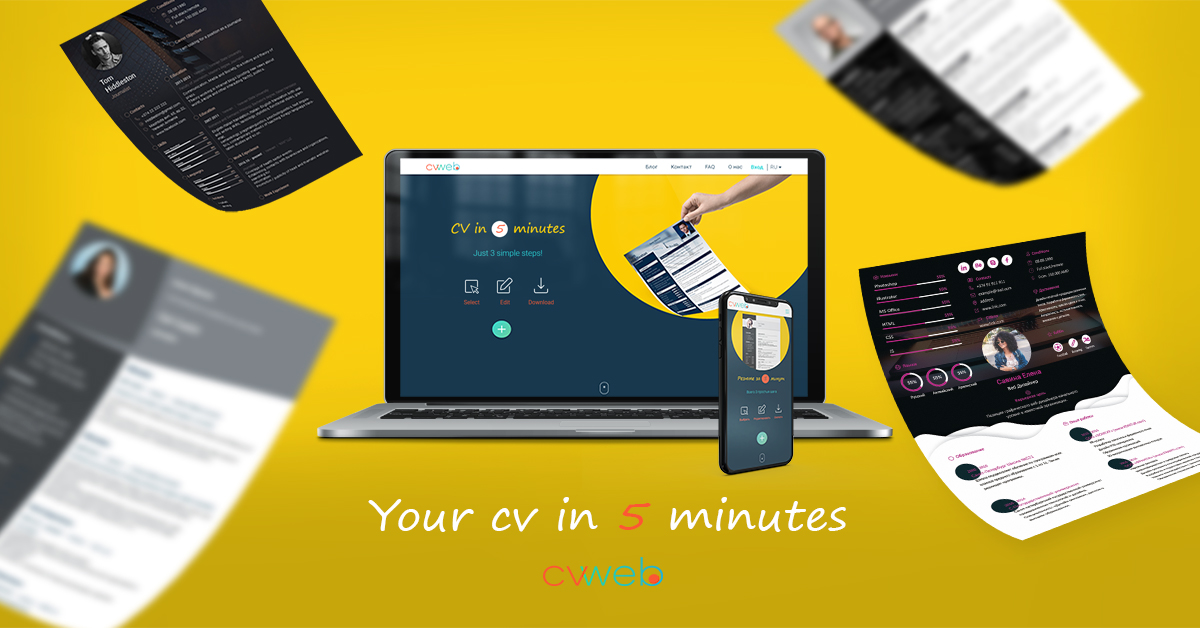 Resume sample for work - CV WEB